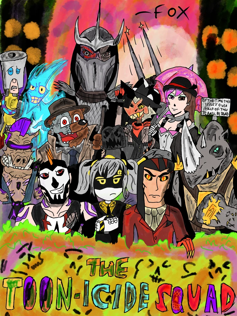 WEEK OF 18 DAY #5: THE TOON-ICIDE SQUAD | Fandom