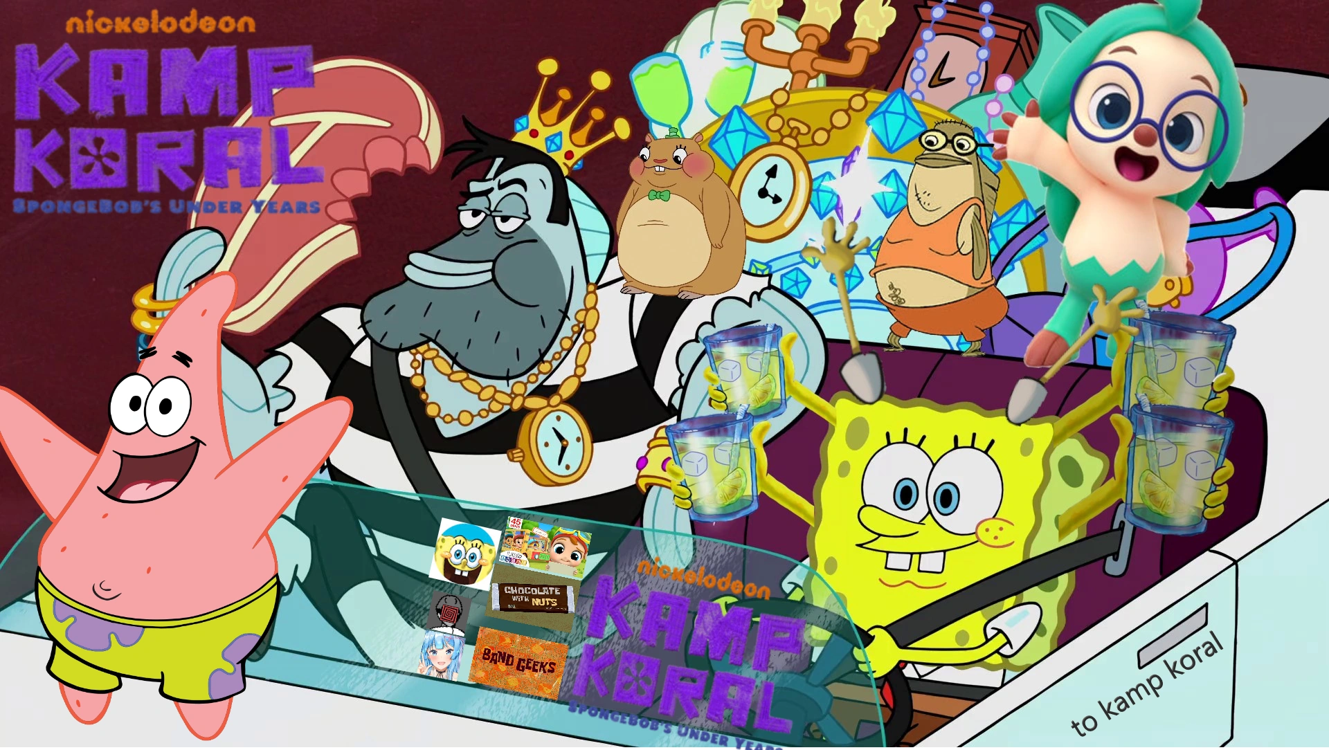 a new fan-made kamp koral spongebob's under years poster | Fandom