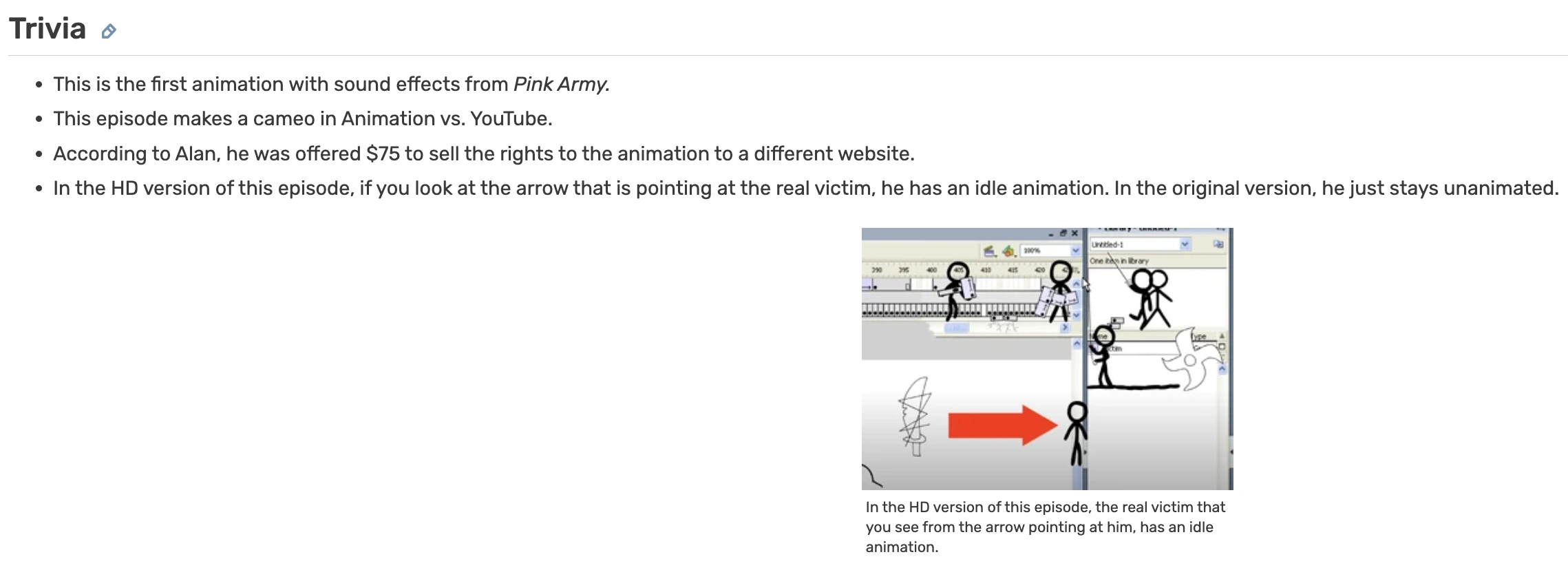 New Animator vs. Animation 1 trivia fact | Fandom