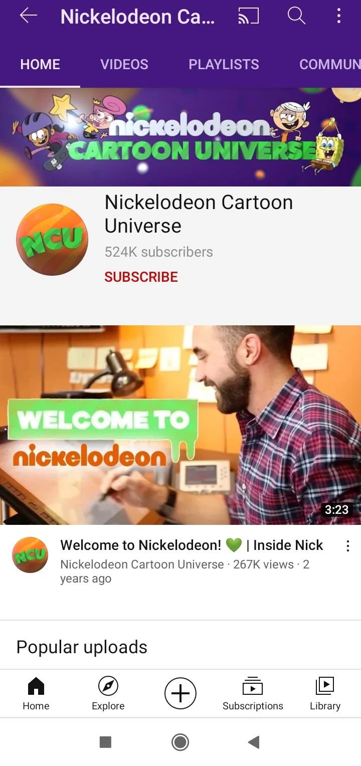 Hey, the Nick Animation channel changed its name! | Fandom