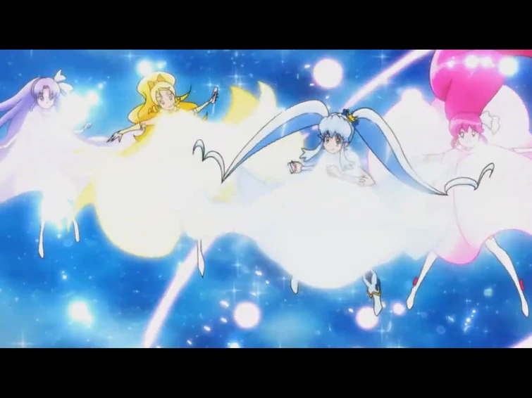 Why are the girls wearing cloaks in the happiness charge precure ...