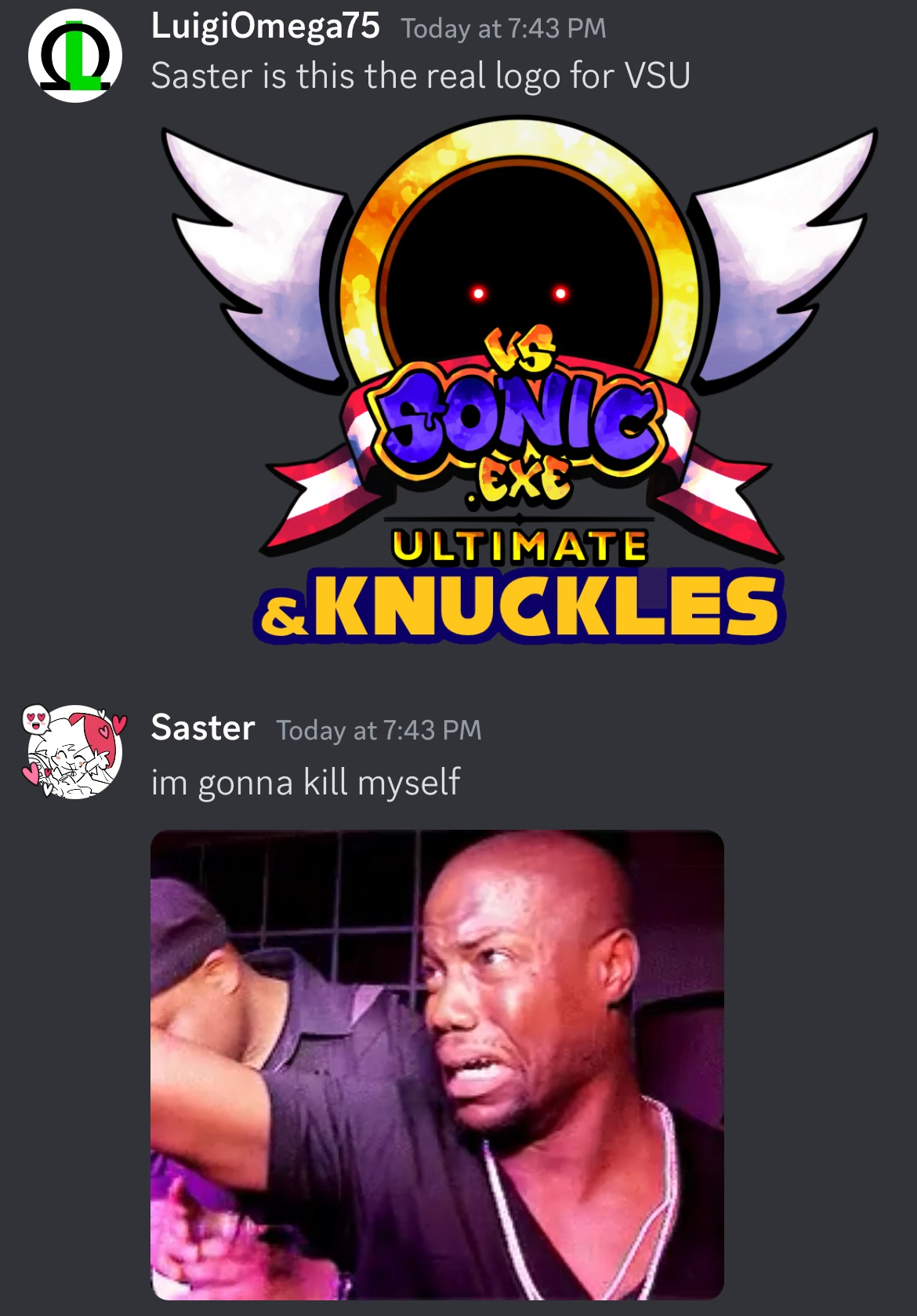 Man, me and Saster are such good friends | Fandom