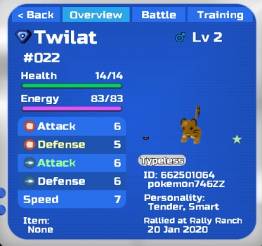 hi, can anyone give me any tips on how to train this twilat ha (Evolve ...