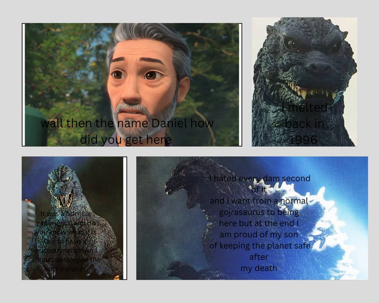 Daniel Kon meets Heisei Godzilla part 2 | Fandom