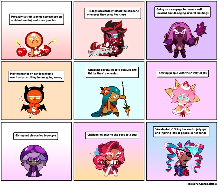 Reasons why some cookies would go to jail :> | Fandom