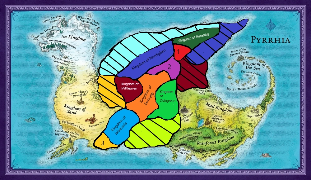 AU Sky Kingdom Map I've made for fun | Fandom