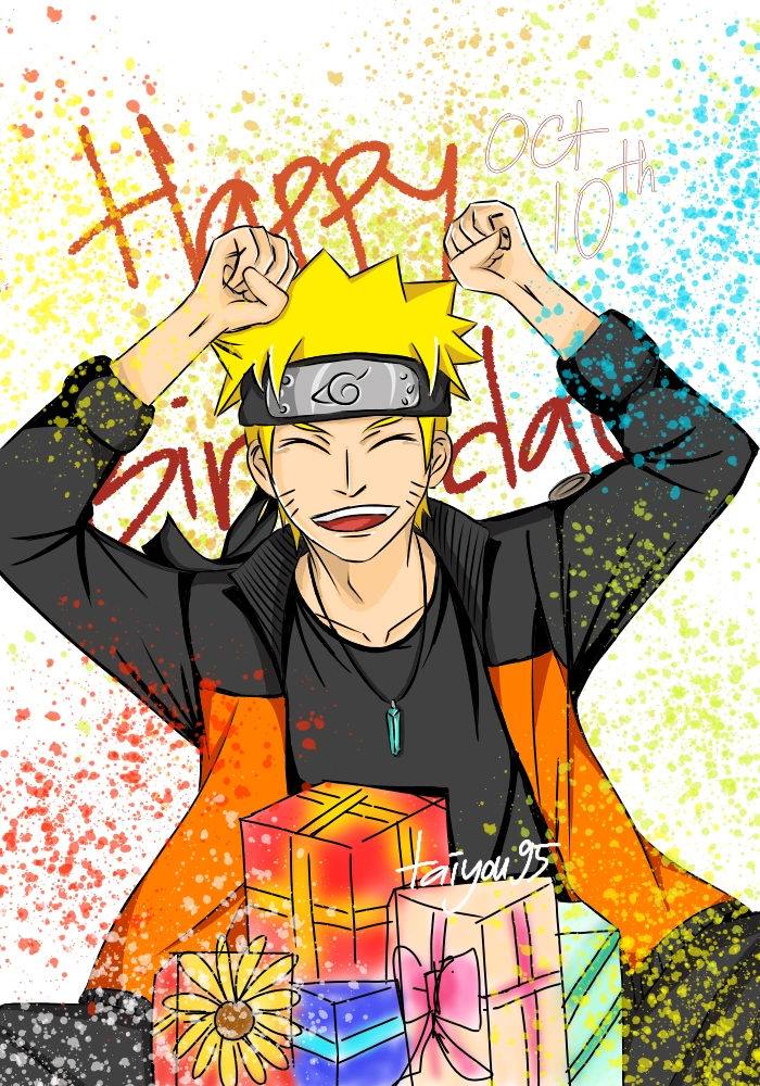 Happy Birthday A boy with a heart of gold, happy birthday Naruto your ...