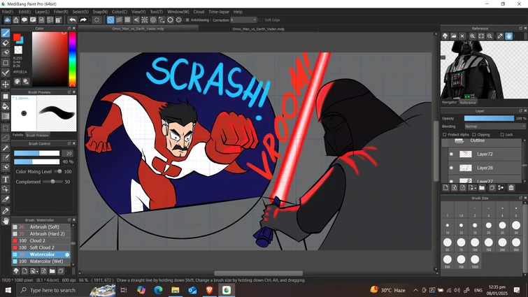 Current Progress on Omni-Man vs Vader. Thoughts? | Fandom