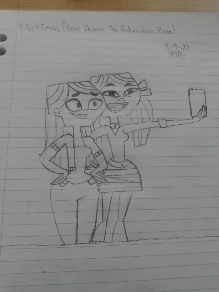 Kitty + Emma drawing | Fandom