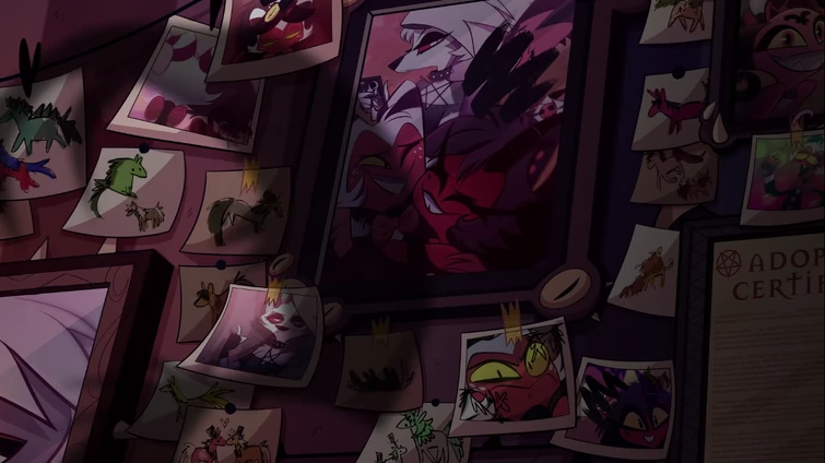 A little detail i noticed in the episode is that the pictures with ...