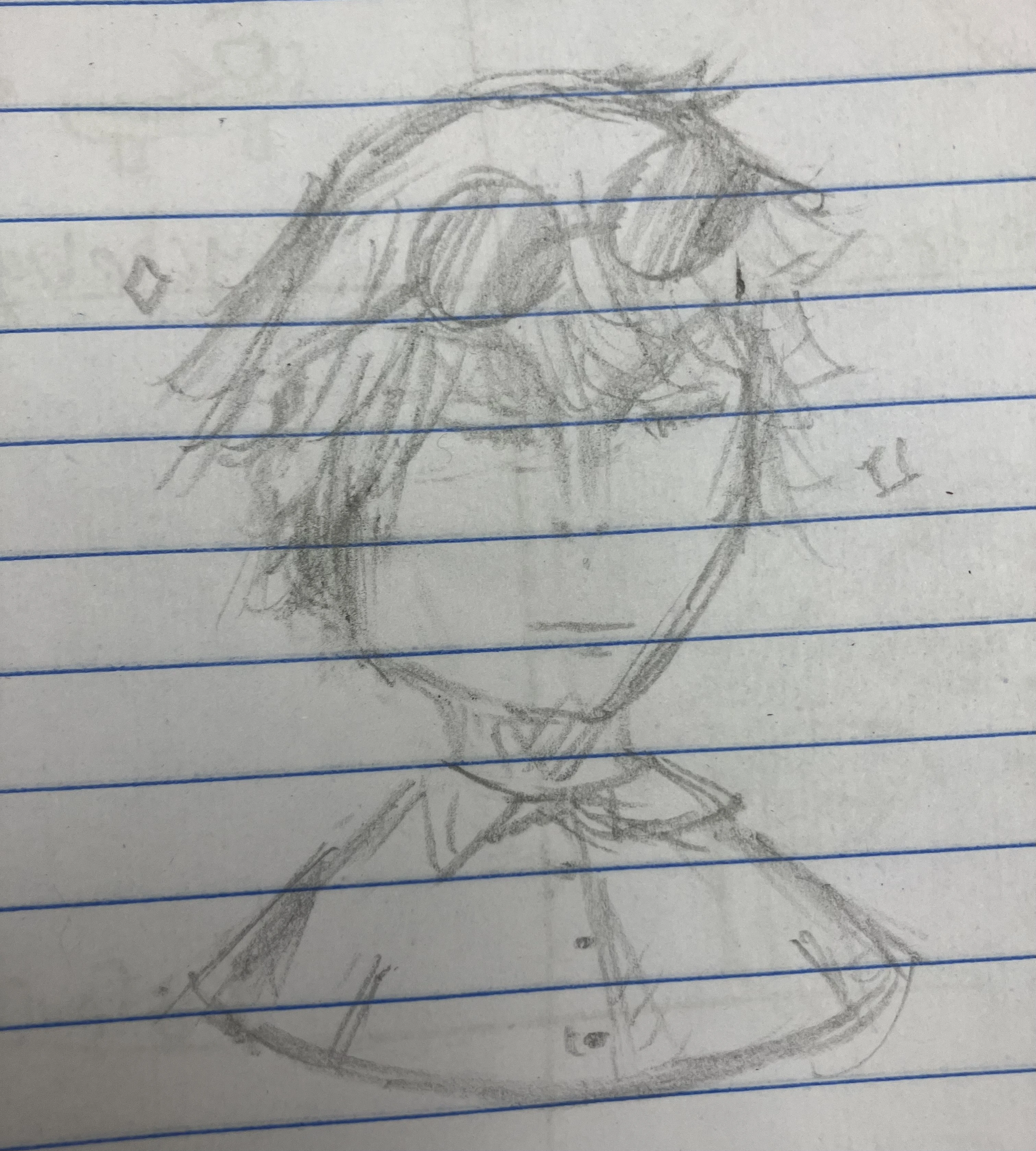 little gojo sketch | Fandom