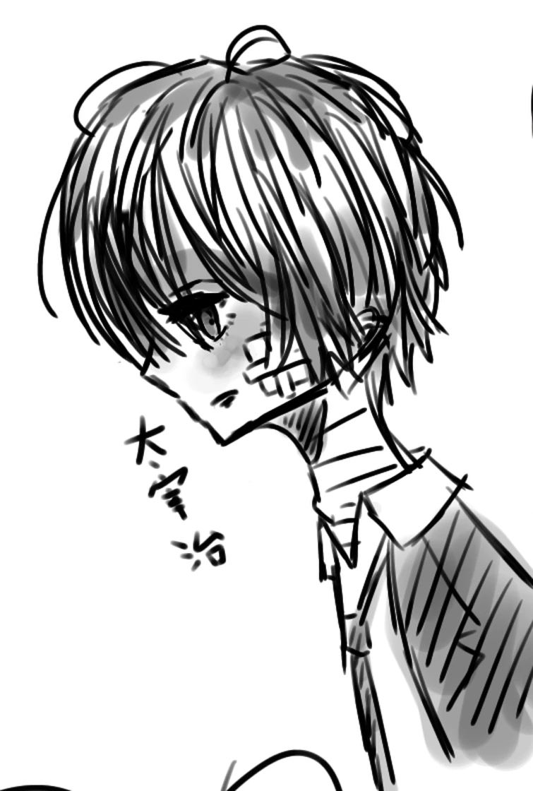 dazai random scribble | Fandom