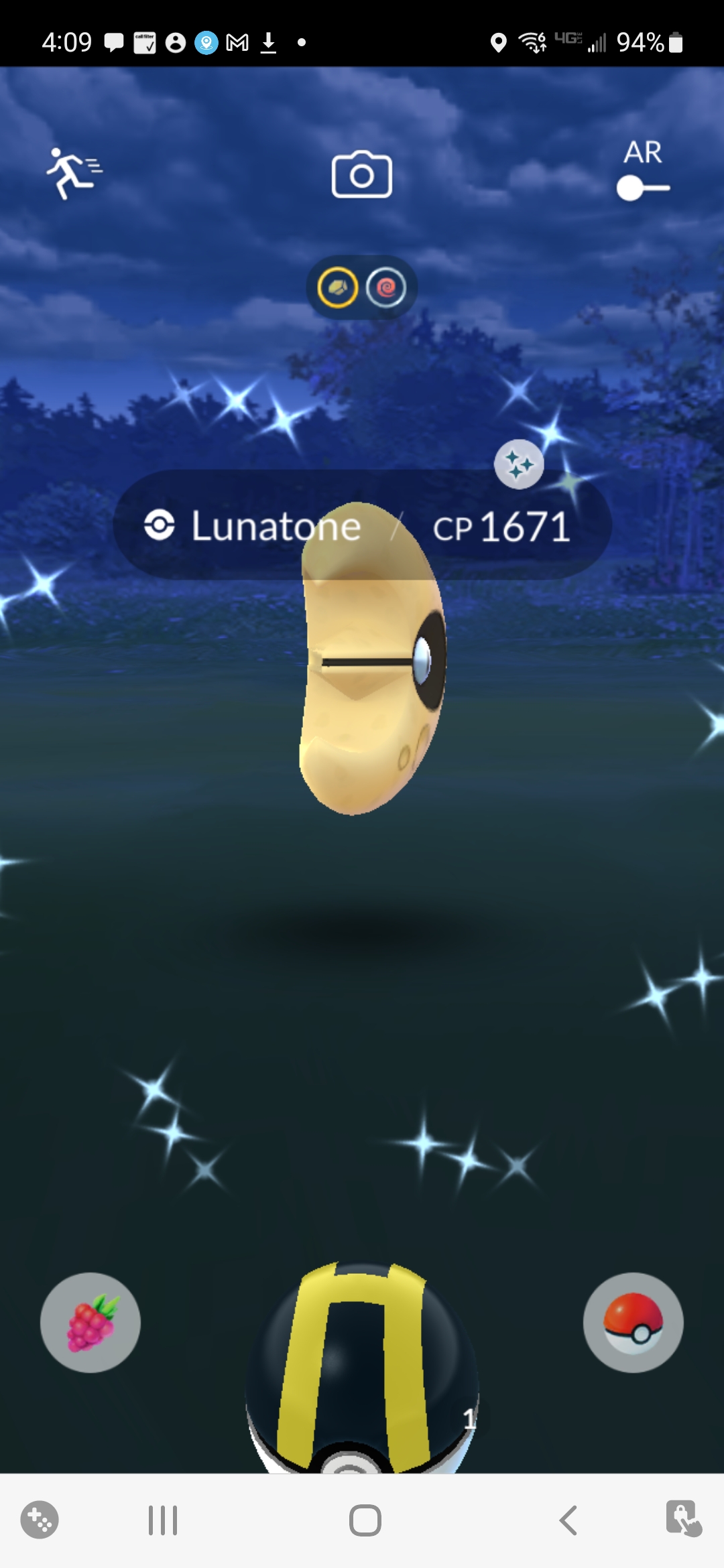 Omg! Shiny Lunatone! I have both Shiny Lunatone and Solrock now! | Fandom