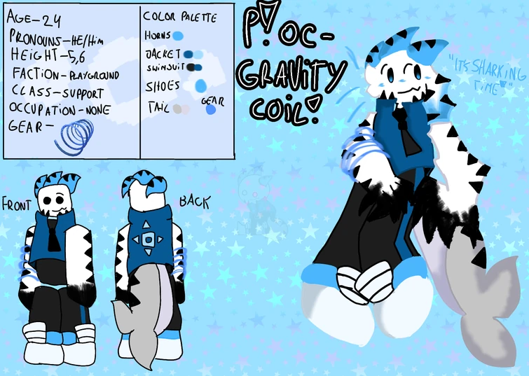 Updated Gravity Coil's ref sheet!! | Fandom