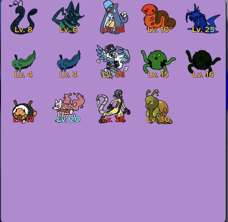 Ok trading for mht 6* leapo, mht 6* statikeet, or sea slug slibble | Fandom