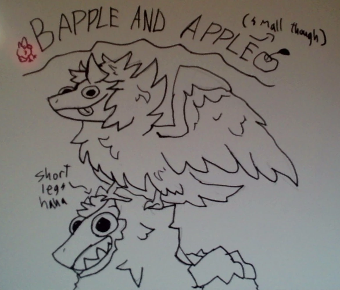 Fanart for bapple & apple!! | Fandom