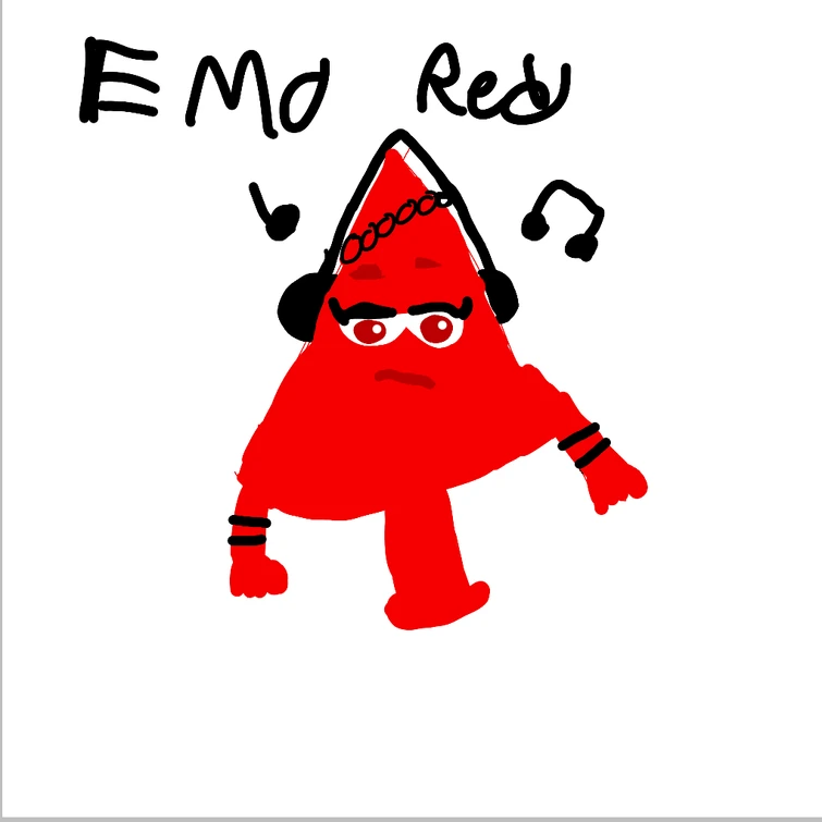 Looks like red gone tots Emo mode 💀 | Fandom