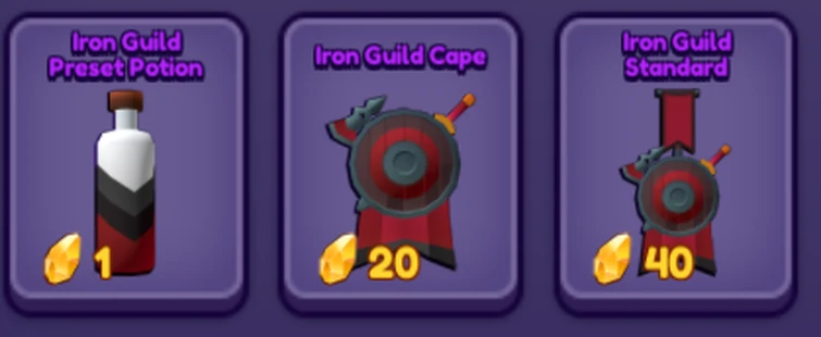 what does your guild shop look like? | Fandom
