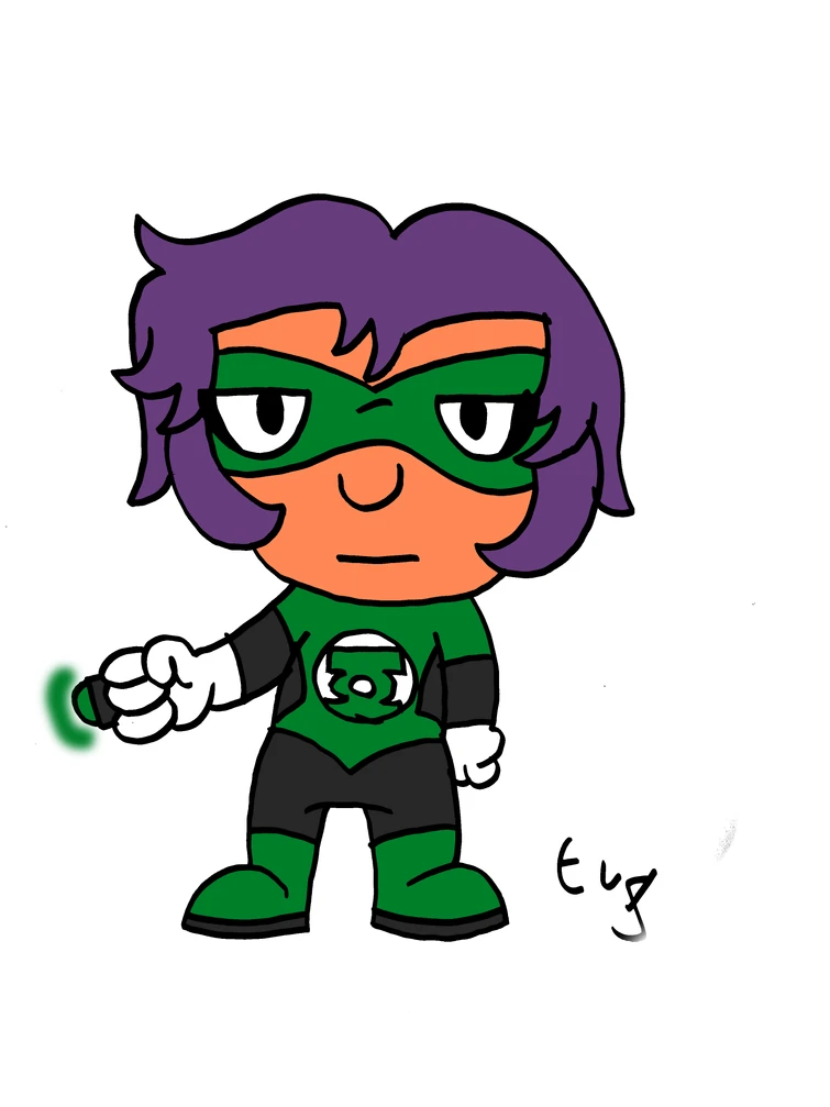My drawing of Green Lantern Sandy | Fandom