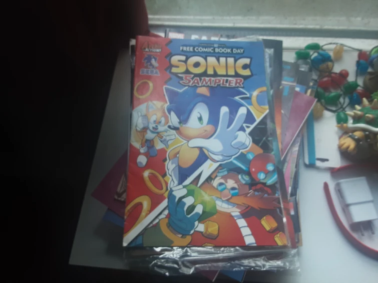 I have this old Sonic Archie Comic from Free Comic Book Day 2017 | Fandom