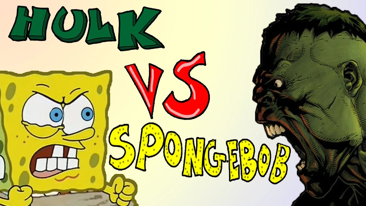 HULK VS SPONGEBOB | 3LAMESTUDIO Wiki | Fandom