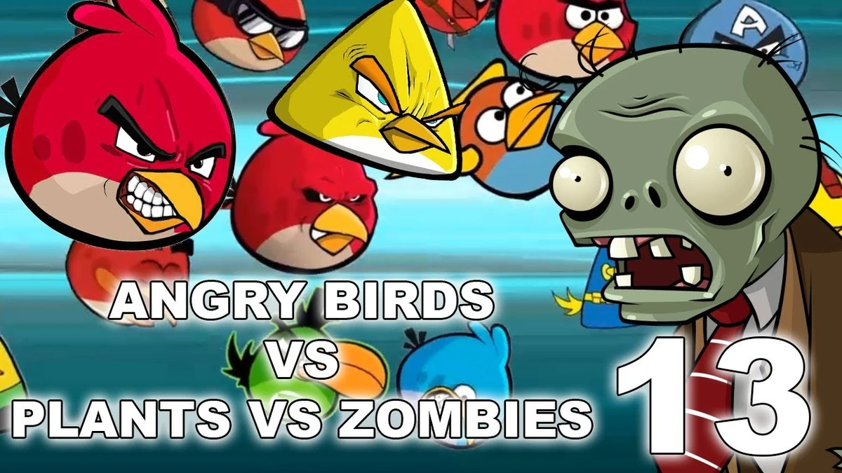 Angry Birds Vs Plants VS Zombies Part 13 | 3LAMESTUDIO Wiki | Fandom