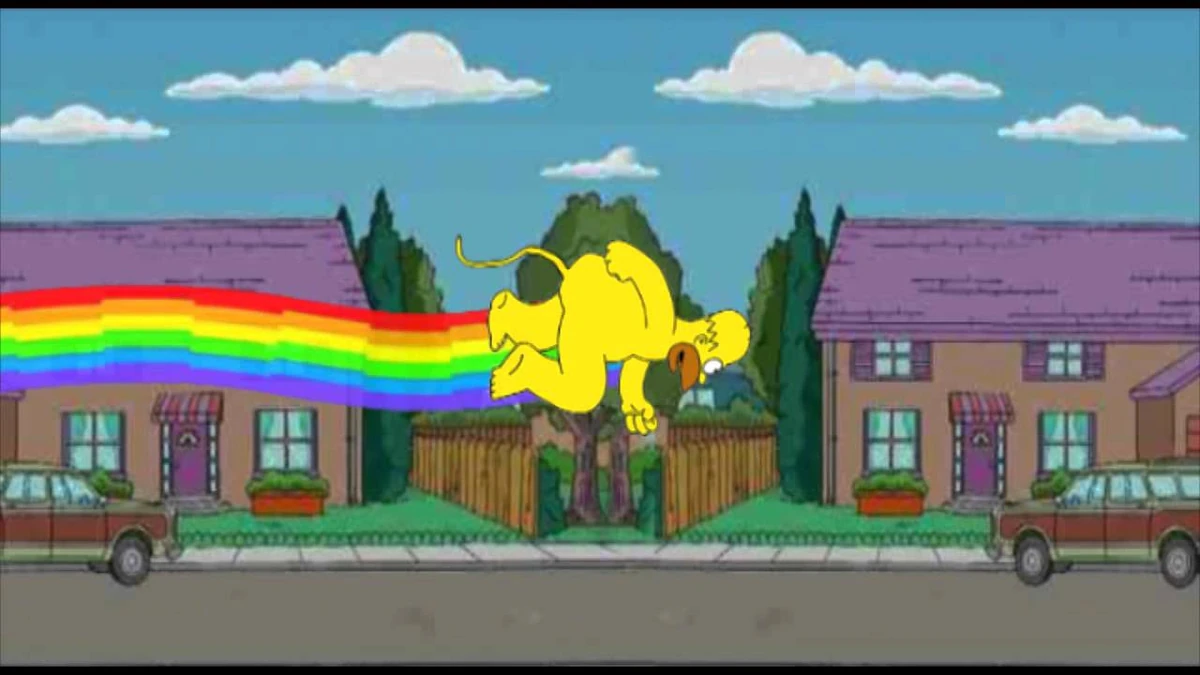 NYAN CAT HOMER SIMPSON | 3LAMESTUDIO Wiki | Fandom