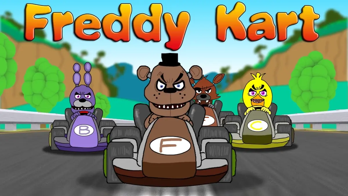 Freddy Kart( Mario kart parody) | 3LAMESTUDIO Wiki | Fandom