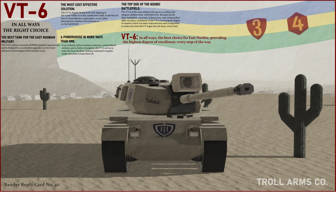 Main Battle Tank | 3rd Noob Division Wiki | Fandom
