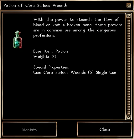 Potion of Cure Serious Wounds | 3towns Wiki | Fandom