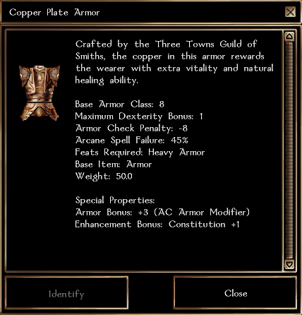 Copper Plate Armor | 3towns Wiki | Fandom