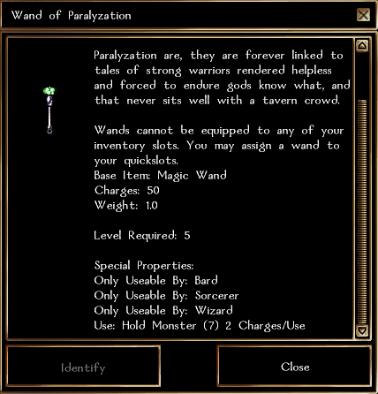 Wand of Paralyzation | 3towns Wiki | Fandom
