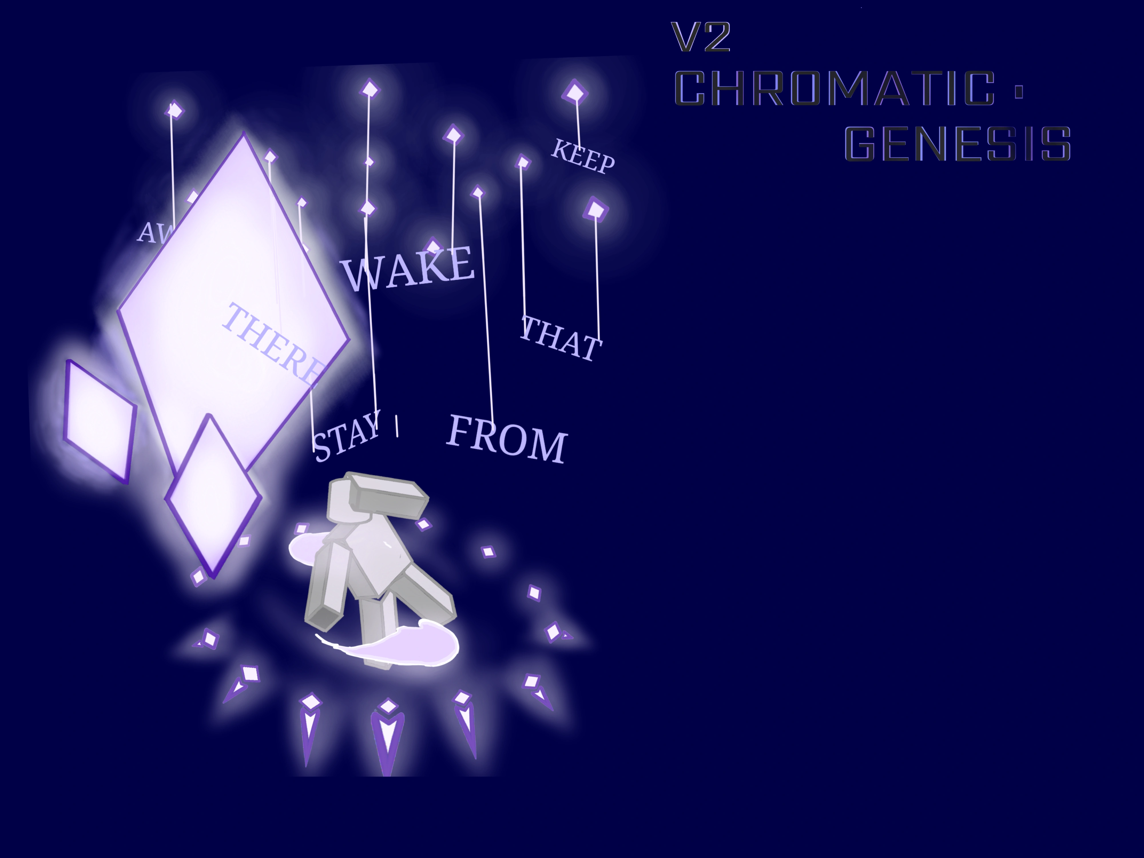 Chromatic Genesis looks ahh rn so I drew a V2 of it within 28min ;p ...