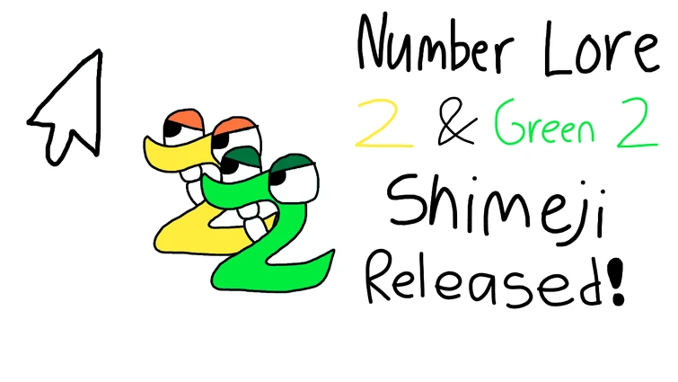 Number Lore 2 and Green 2 Shimeji Released | Fandom