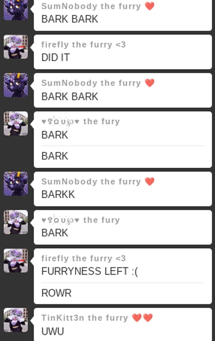 To star the furry hater: | Fandom