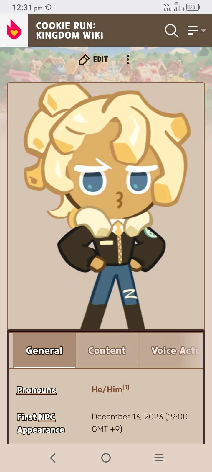 I always thought that macaroni cookie was a woman LMAO | Fandom