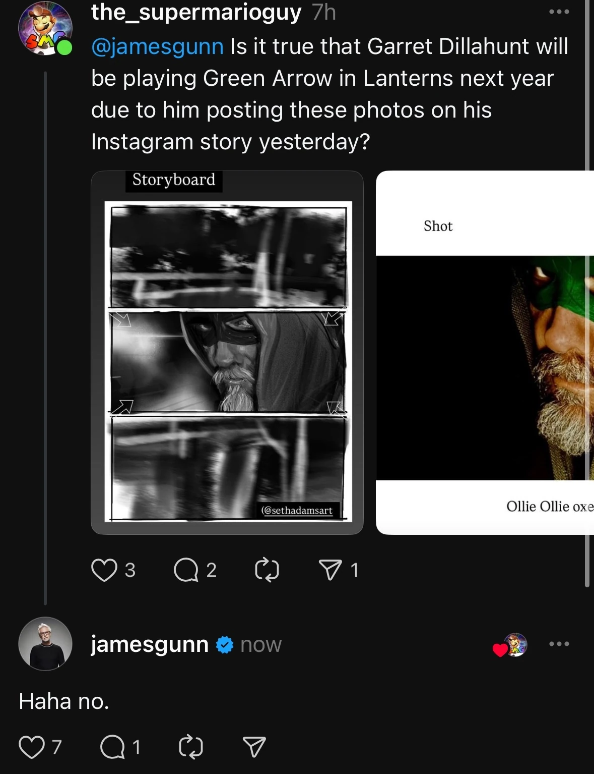 Garret Dillahunt is not secretly playing Green Arrow | Fandom