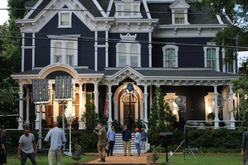 Behind the Scenes- Filming this week in the Claremont House (Vecna's ...