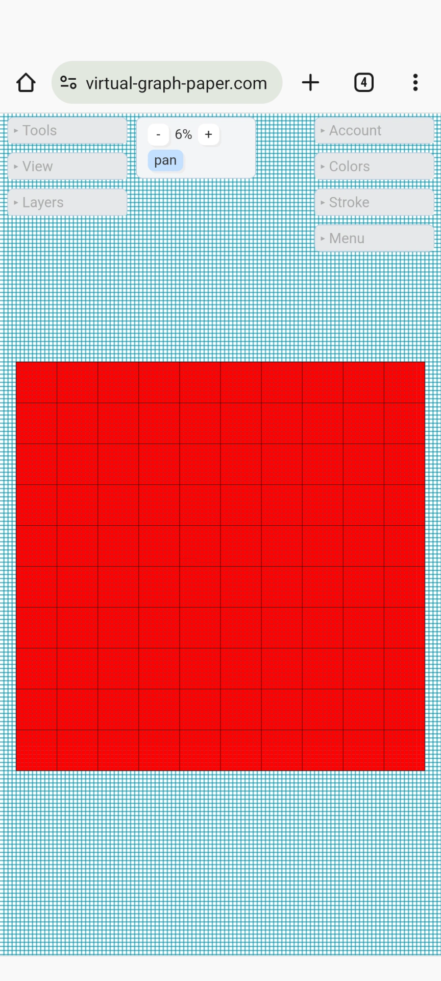 I made One Million on Virtual Graph Paper (blocks only) | Fandom