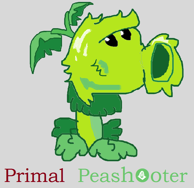 Artwork #9 Primal Peashooter | Fandom
