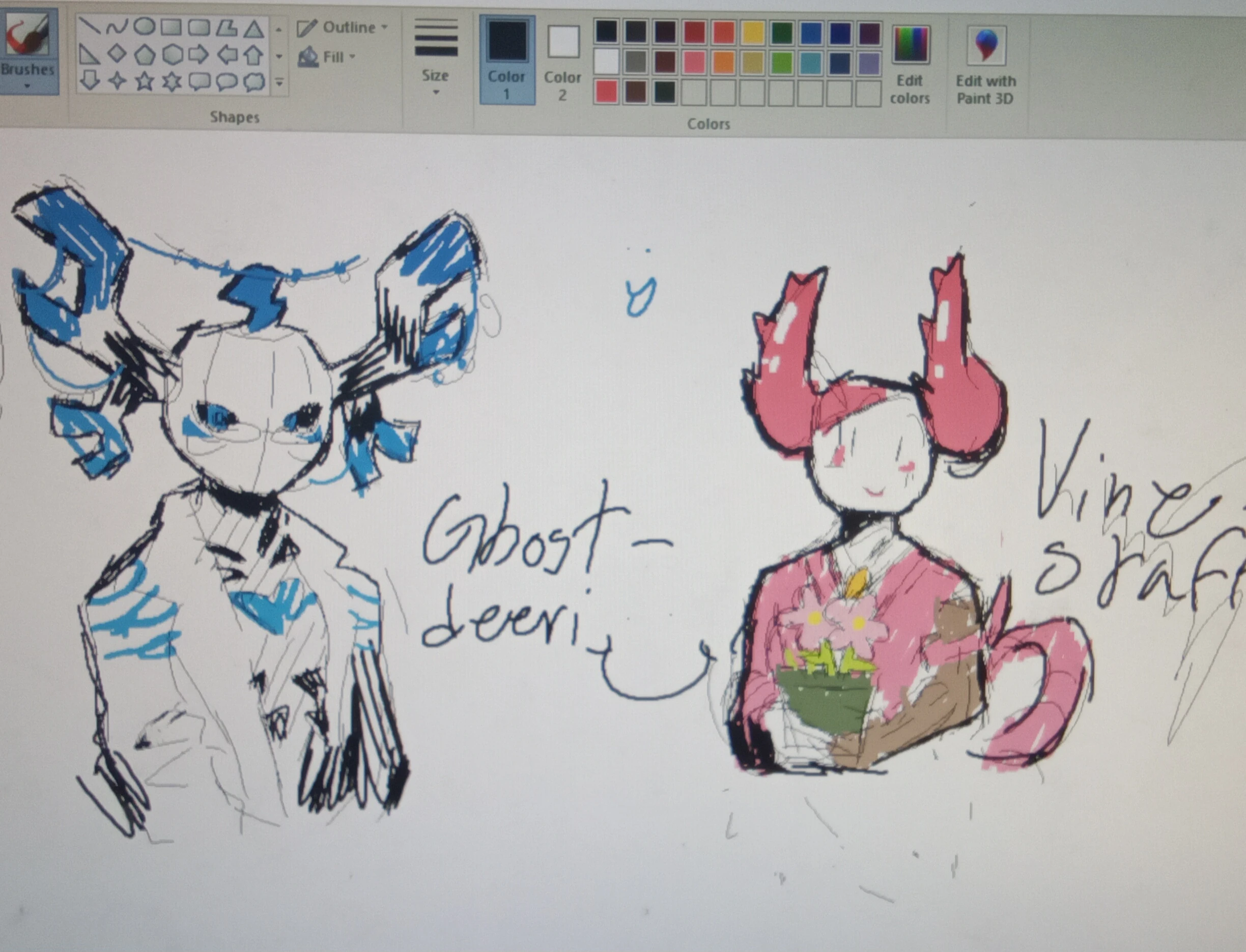 Ghostdeeri and vinestaff | Fandom