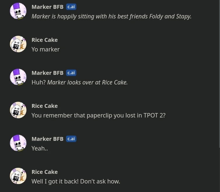 Wholesome chat with marker | Fandom