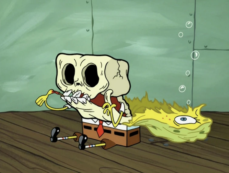 SpongeBob skeleton | Fandom