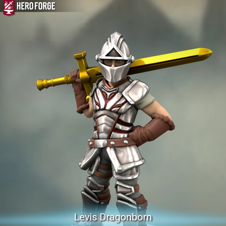I redesigned my character in Skyrim in Heroforge. | Fandom