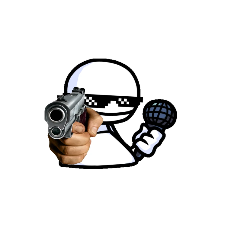 Bob with a gun, totally funny. | Fandom