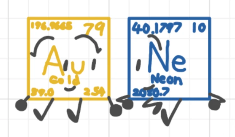 Element duo again bc I liked them too much I can’t stop drawing them ...