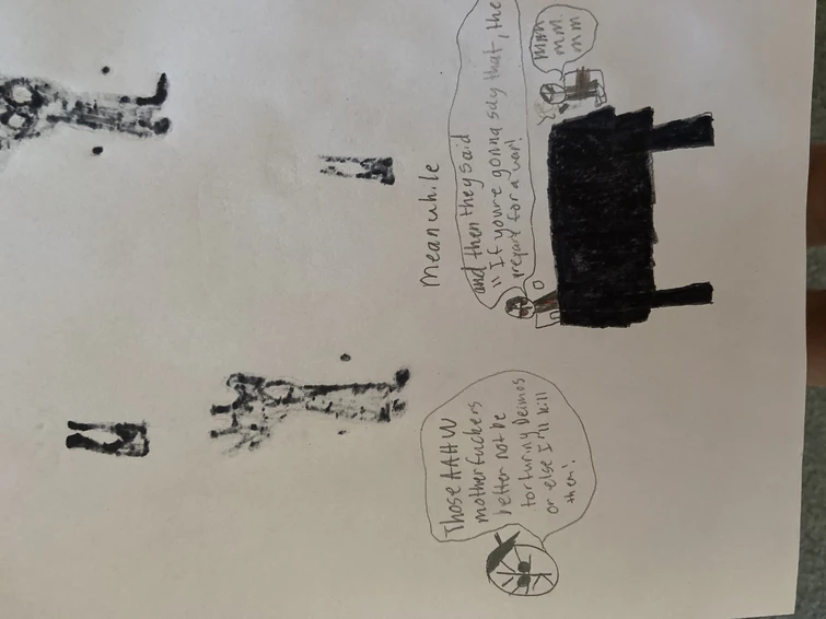 Incorrect quotes but it’s Deimos being interrogated, drawn edition ...