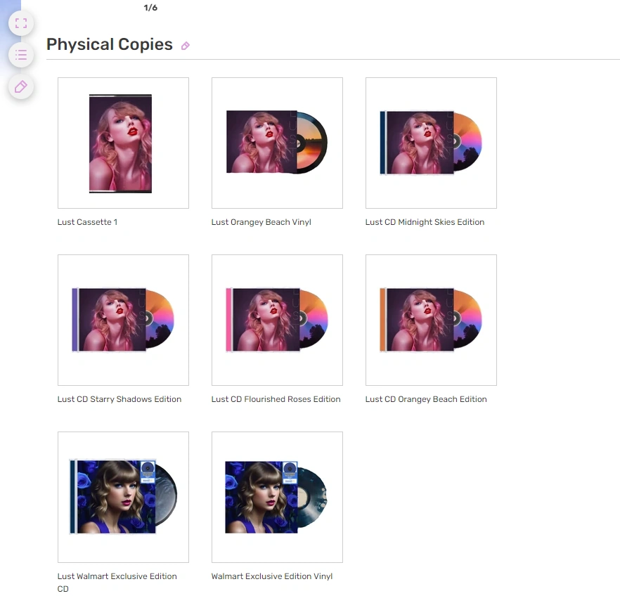 Physical Copies | Fandom