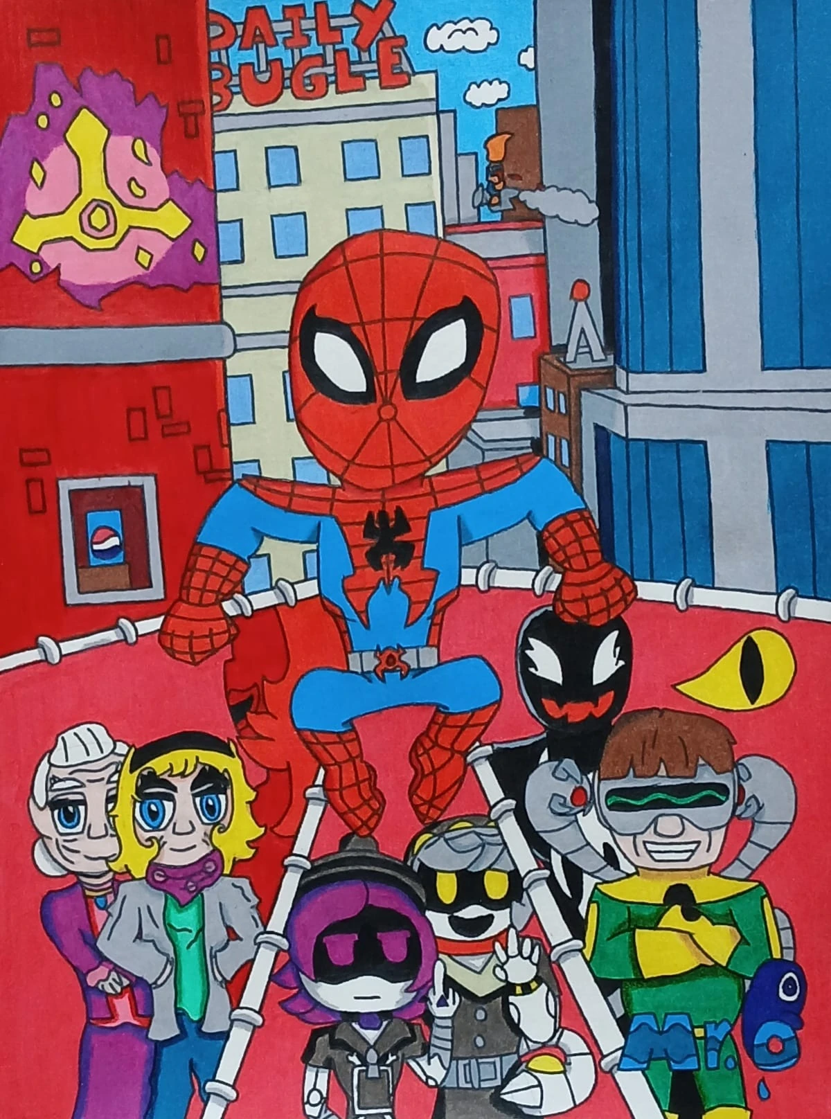 Marvelous Murder #4: Spider-Man (Art & Lore)! | Fandom