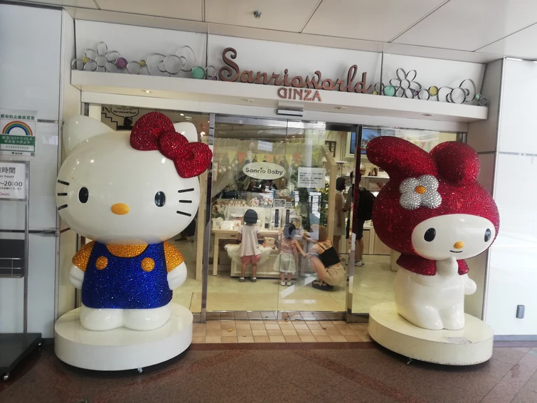 Great Tokyo Anime Trip:Two Precure Pretty Stores + Sanrio World GINZA ...
